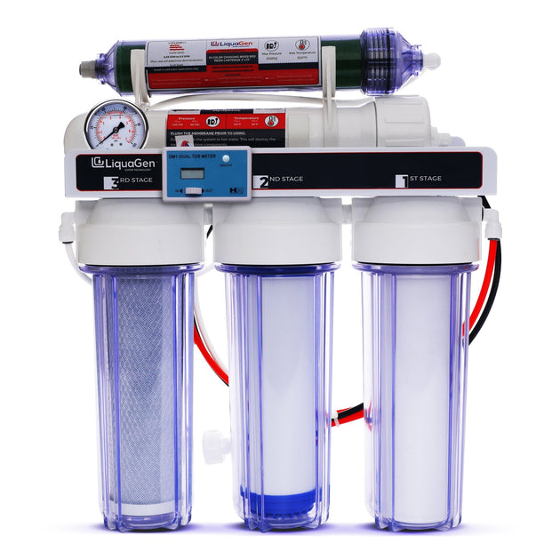 5 Stage RO/DI Water Filter System - 75 GPD (1-OT-75) | For Fish Tanks ...