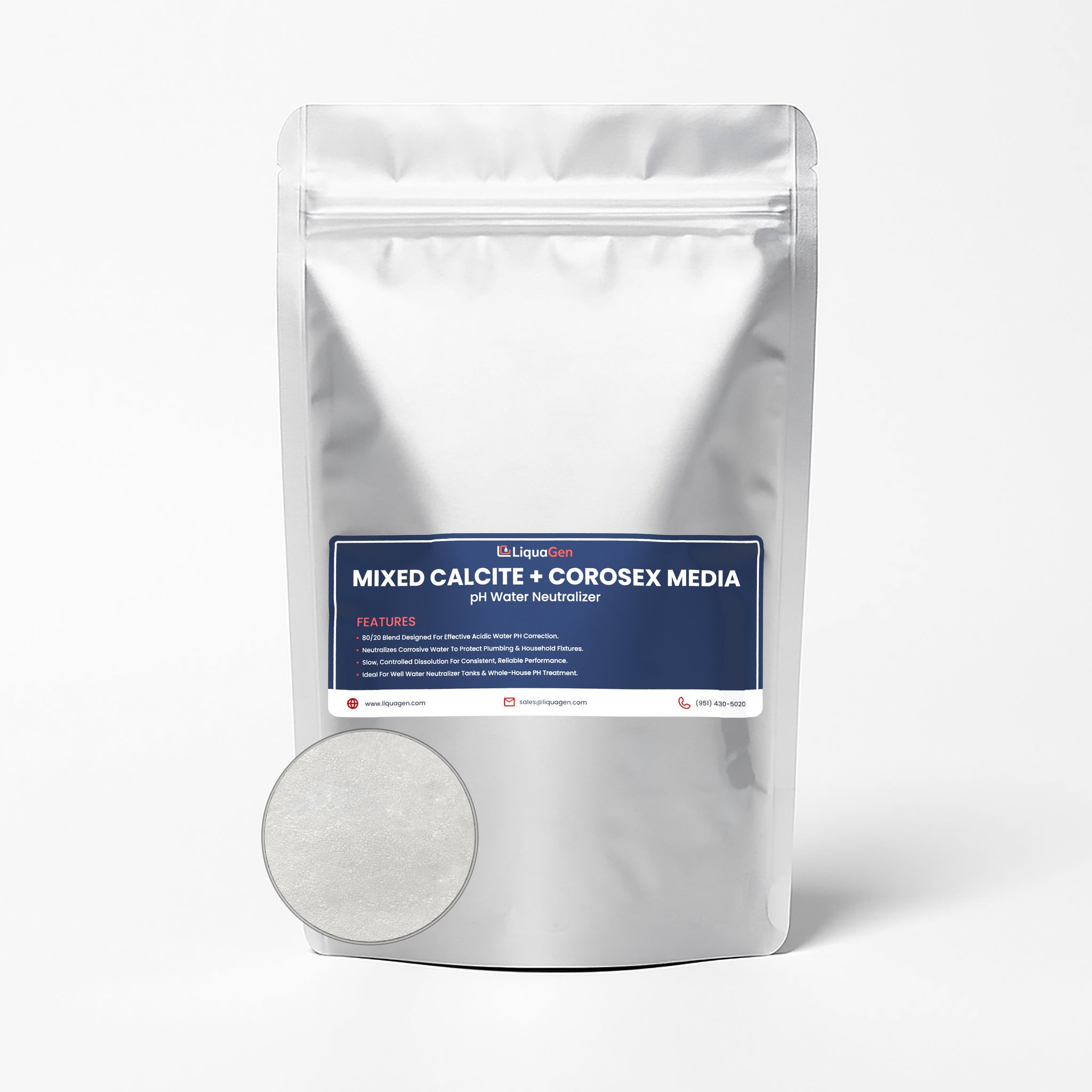 Calcite & Corosex Acid Neutralizing Media – Calcium Carbonate Blend fo