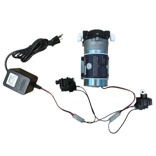 1/4" Reverse Osmosis Booster Pump Kit - Up to 200 GPD – LiquaGen Water