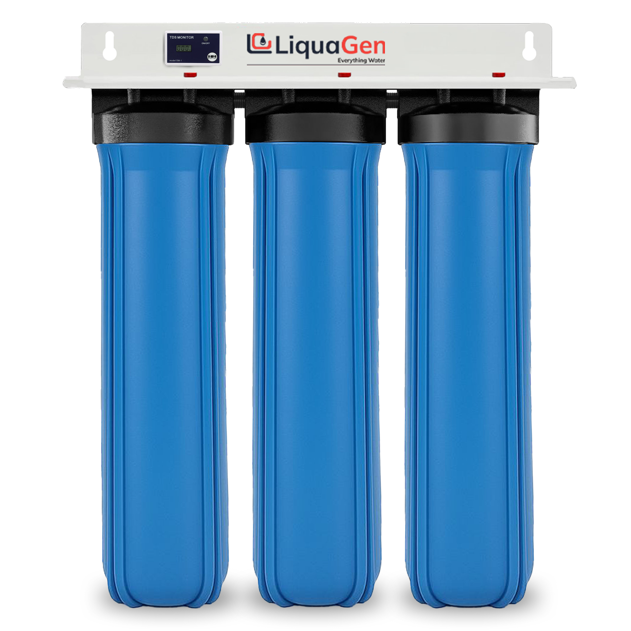 4.5" x 20" Triple Spot Free Deionizer System