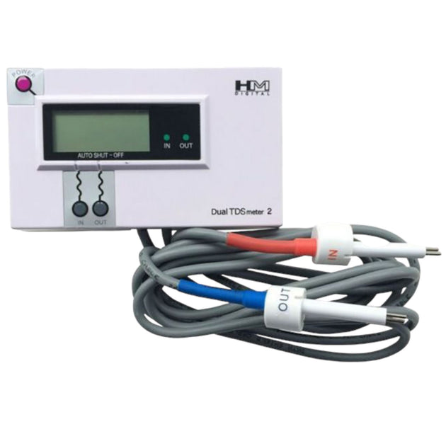 Upgrade Dual Inline TDS Meter with Backlight DM-2 – LiquaGen Water