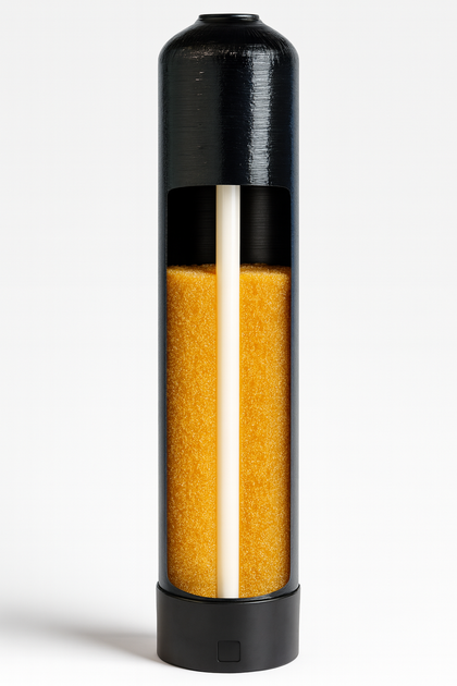 Pre-Loaded Water Softener Tank with 8% Cross-Link Resin & Riser Tube ...